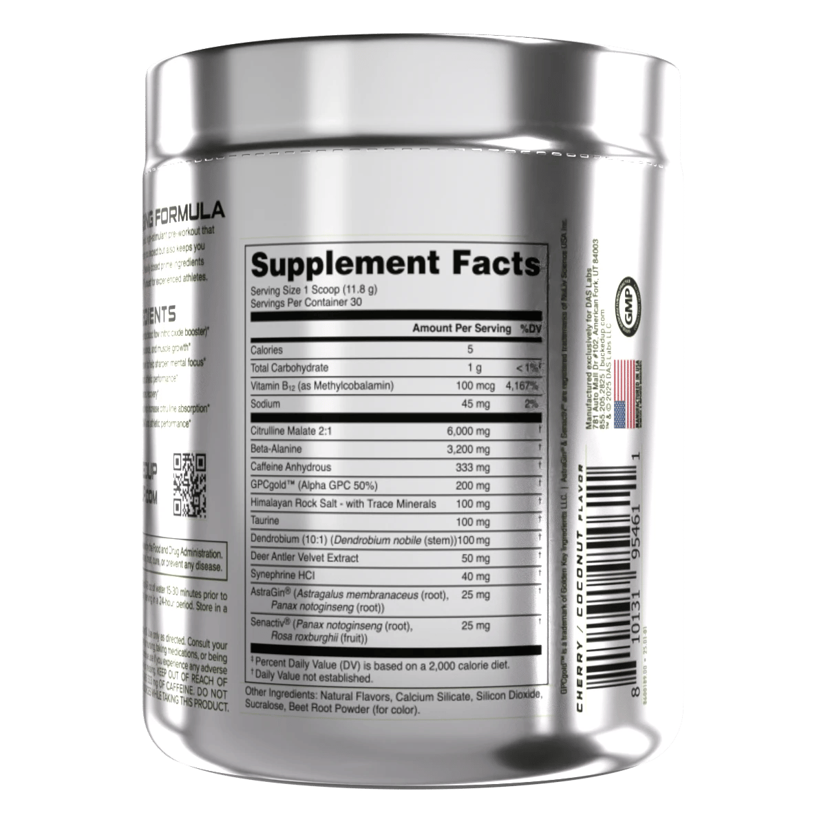 High Stim Pre-Workout | Mike Perry Platinum x WOKE AF™ - Bucked Up